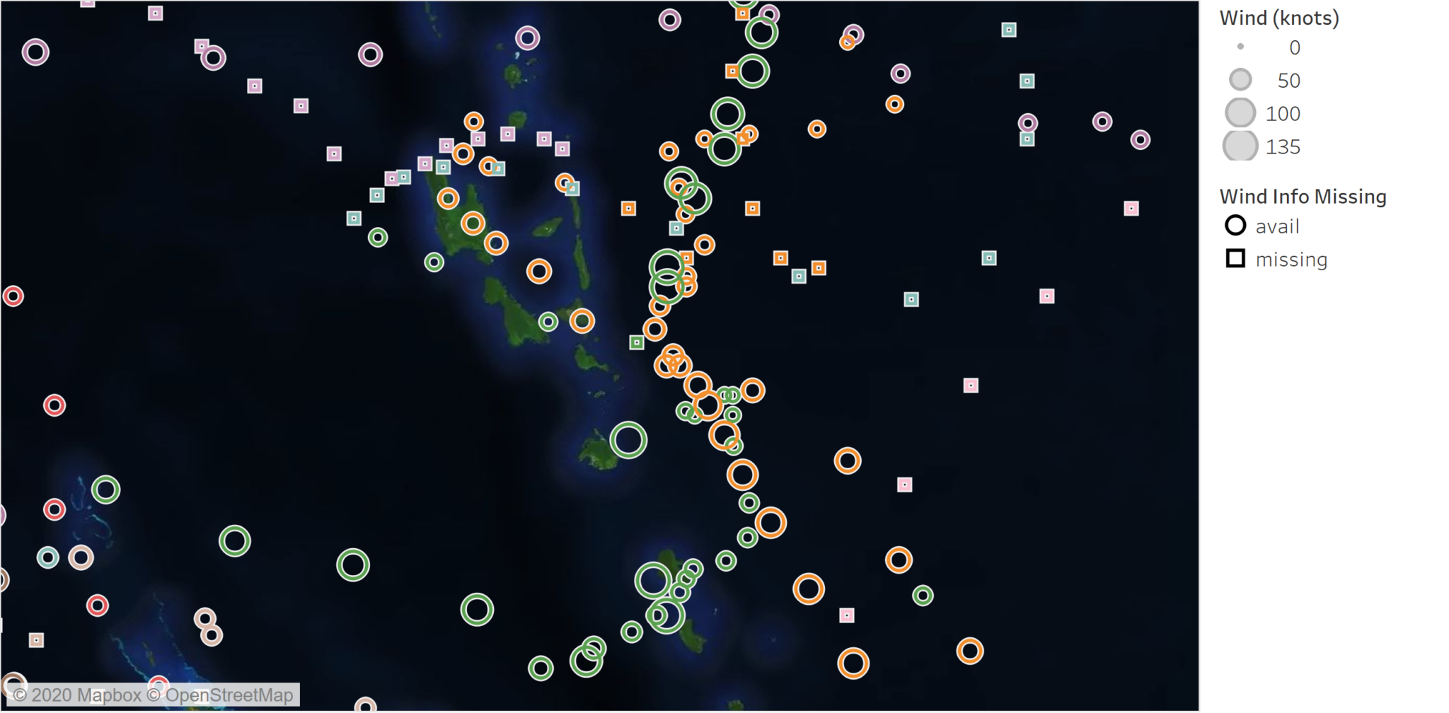 Vanuatu Cyclone Resilience – Data Storytelling Studio 2020